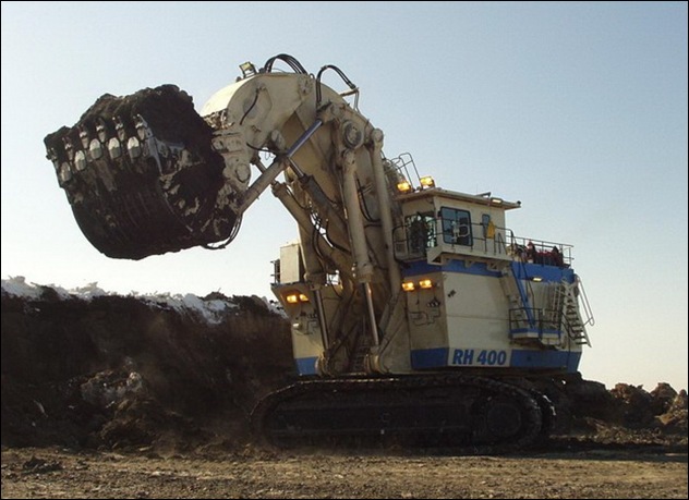 Terex RH 400 - Worlds Largest Hydraulic Shovel ~ MegaMachine
